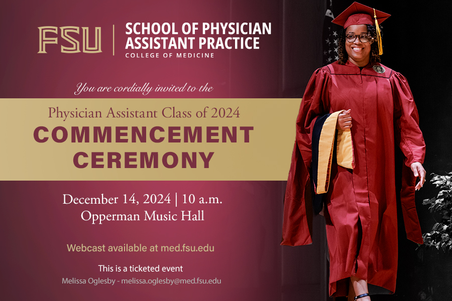 School of Physician Assistant Practice Class of 2024 Commencement ...