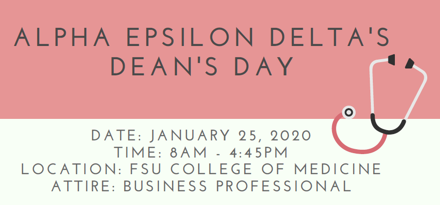 Dean's Day Hosted by AED | College of Medicine
